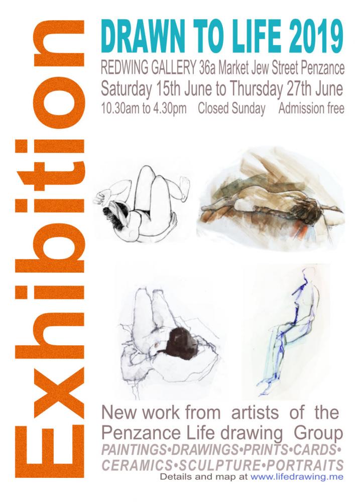 Drawn to Life 2019 - Life Art Exhibition in Penzance | lifedrawing.me